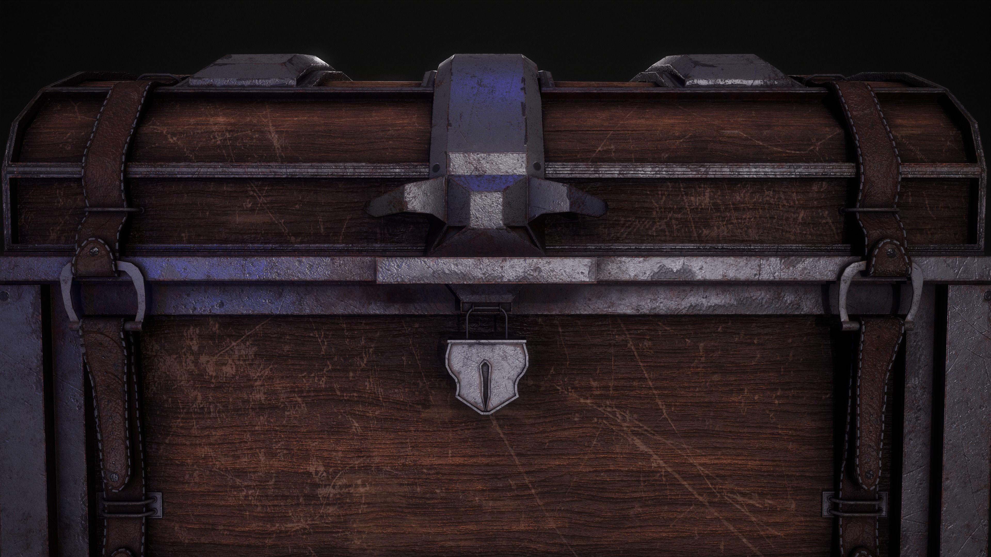 3D model Custom chest VR / AR / low-poly | CGTrader