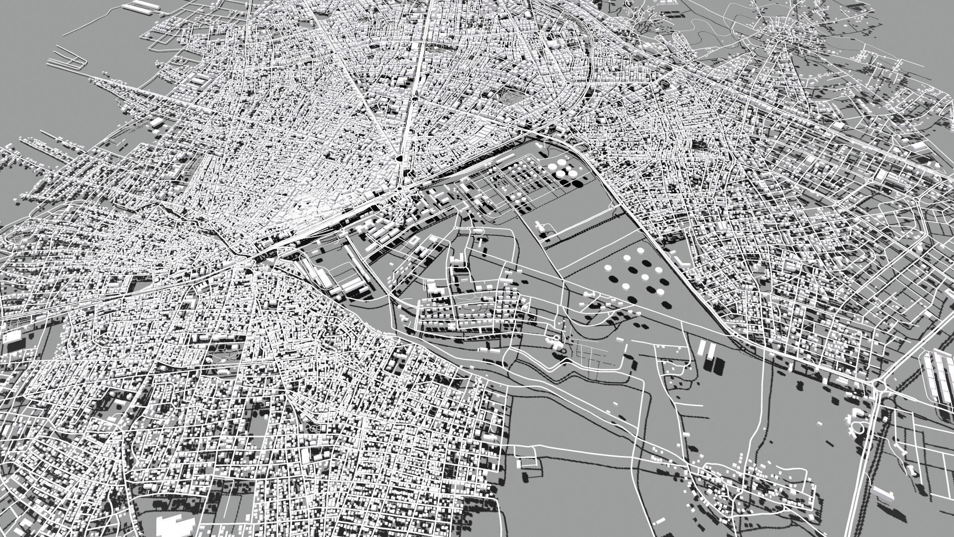 Cityscape Batman Turkey 3D model | CGTrader