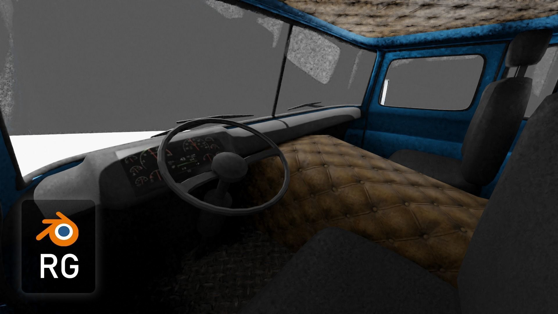 3D model IFA W50 DDR truck VR / AR / low-poly | CGTrader