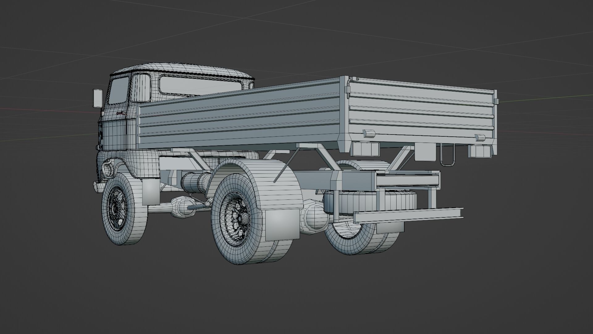 3D model IFA W50 DDR truck VR / AR / low-poly | CGTrader