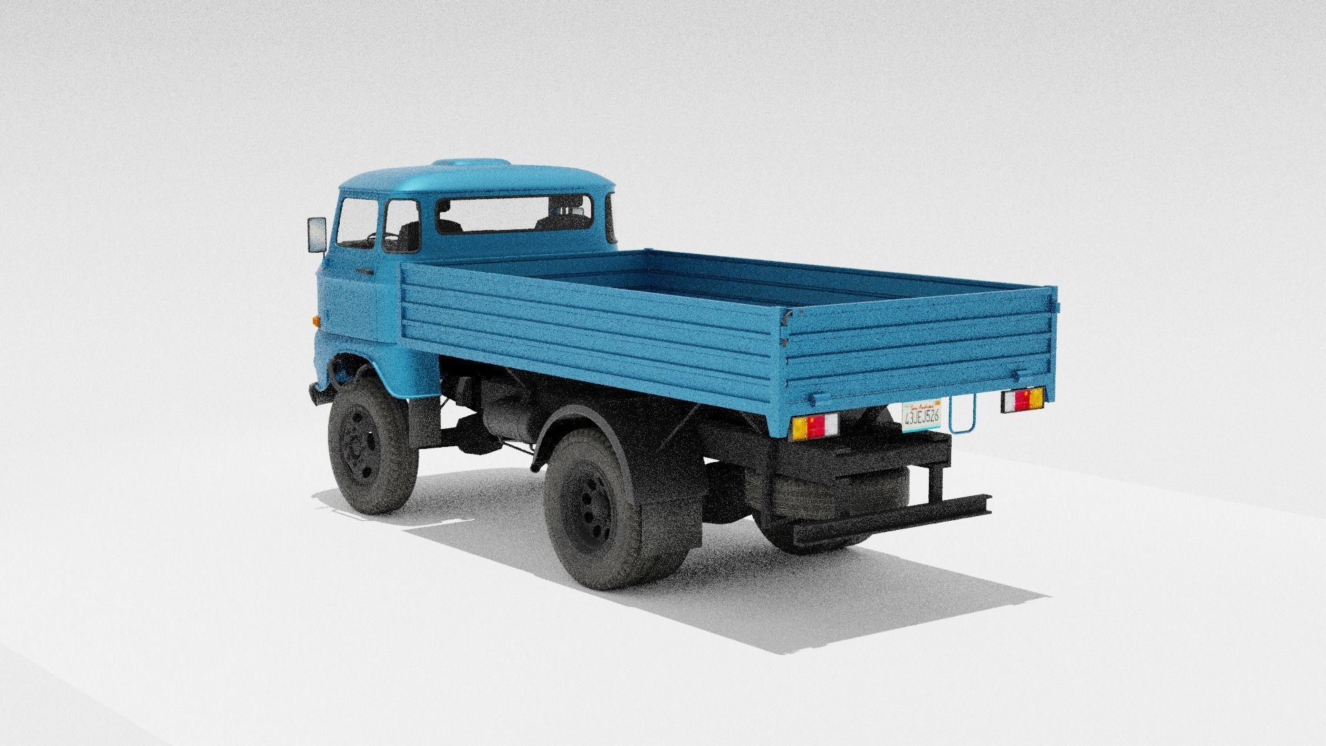 3D model IFA W50 DDR truck VR / AR / low-poly | CGTrader