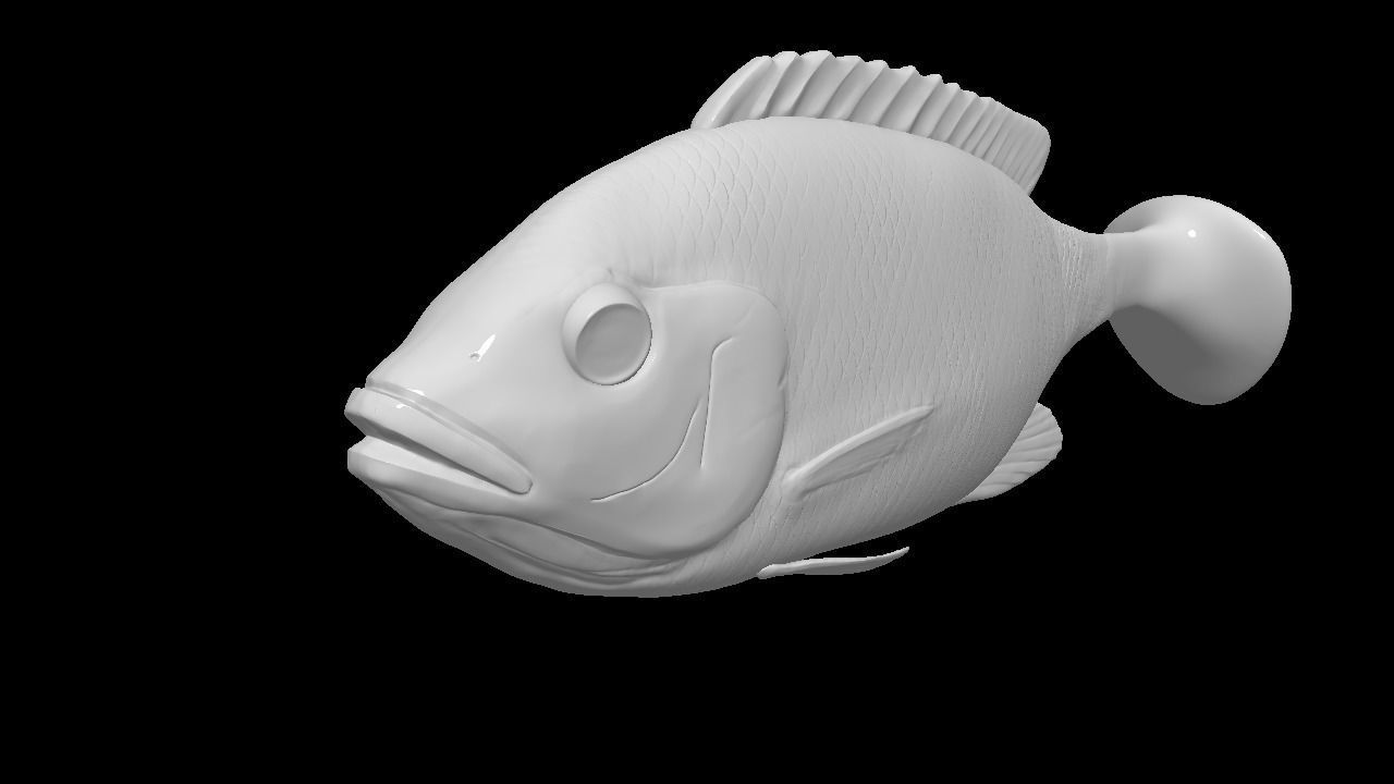 Soft bait realistic tilapia fish model 3d 3D model 3D printable | CGTrader