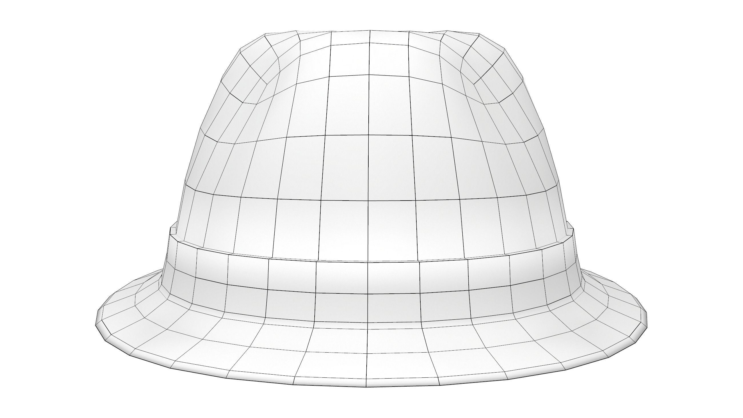 3D model Fedora Snatch Hat VR / AR / low-poly | CGTrader