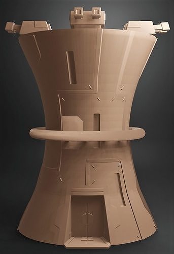 Metal Base 3D model 3D printable | CGTrader