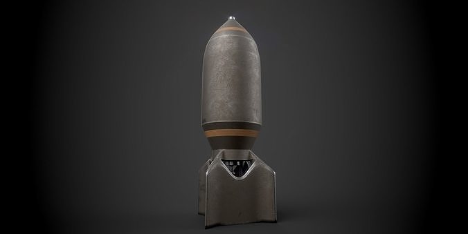 3D model Missile rocket VR / AR / low-poly | CGTrader