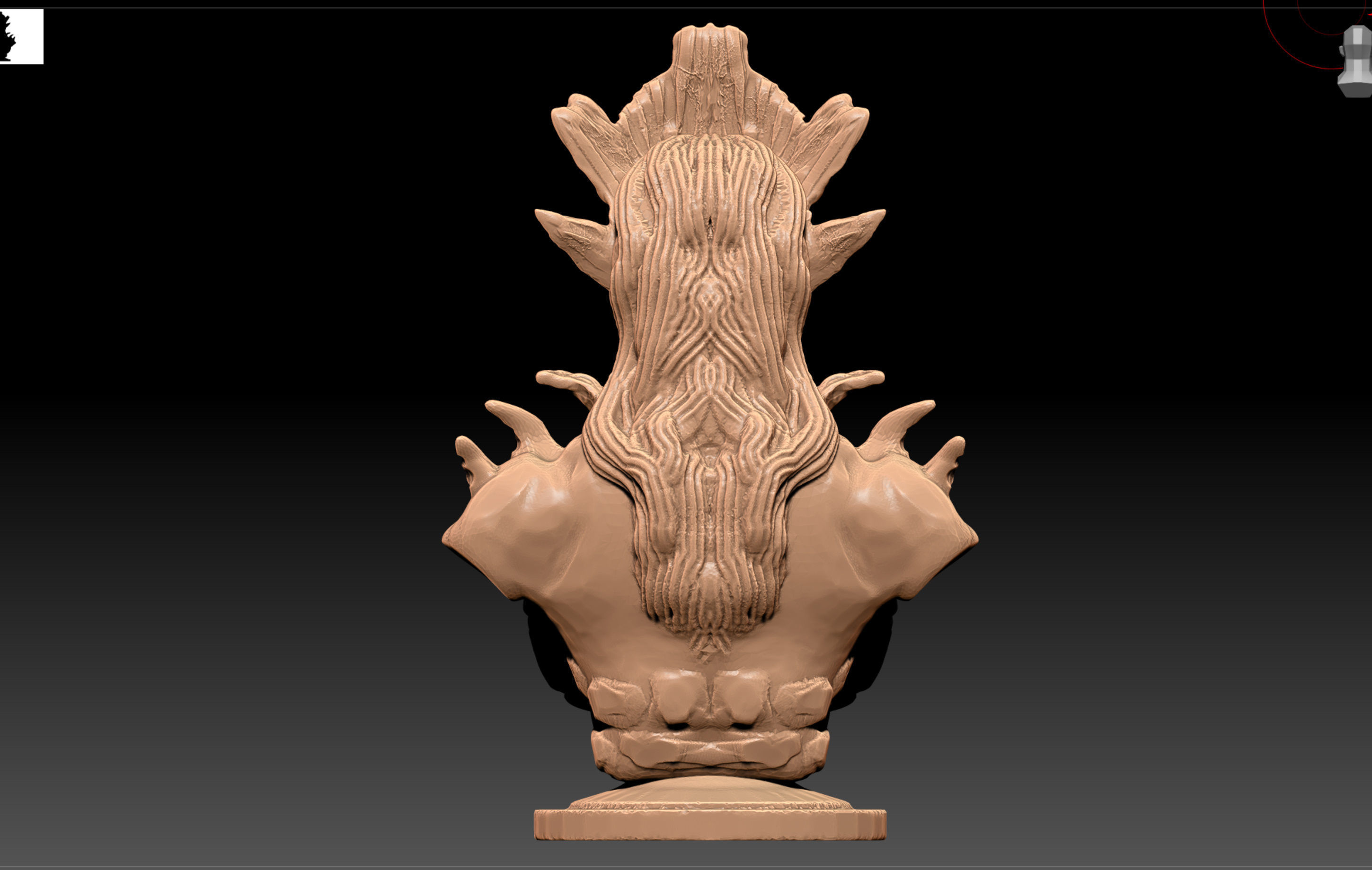 Spawn of Mephala bust Elder Scrolls Online 3D model 3D printable | CGTrader