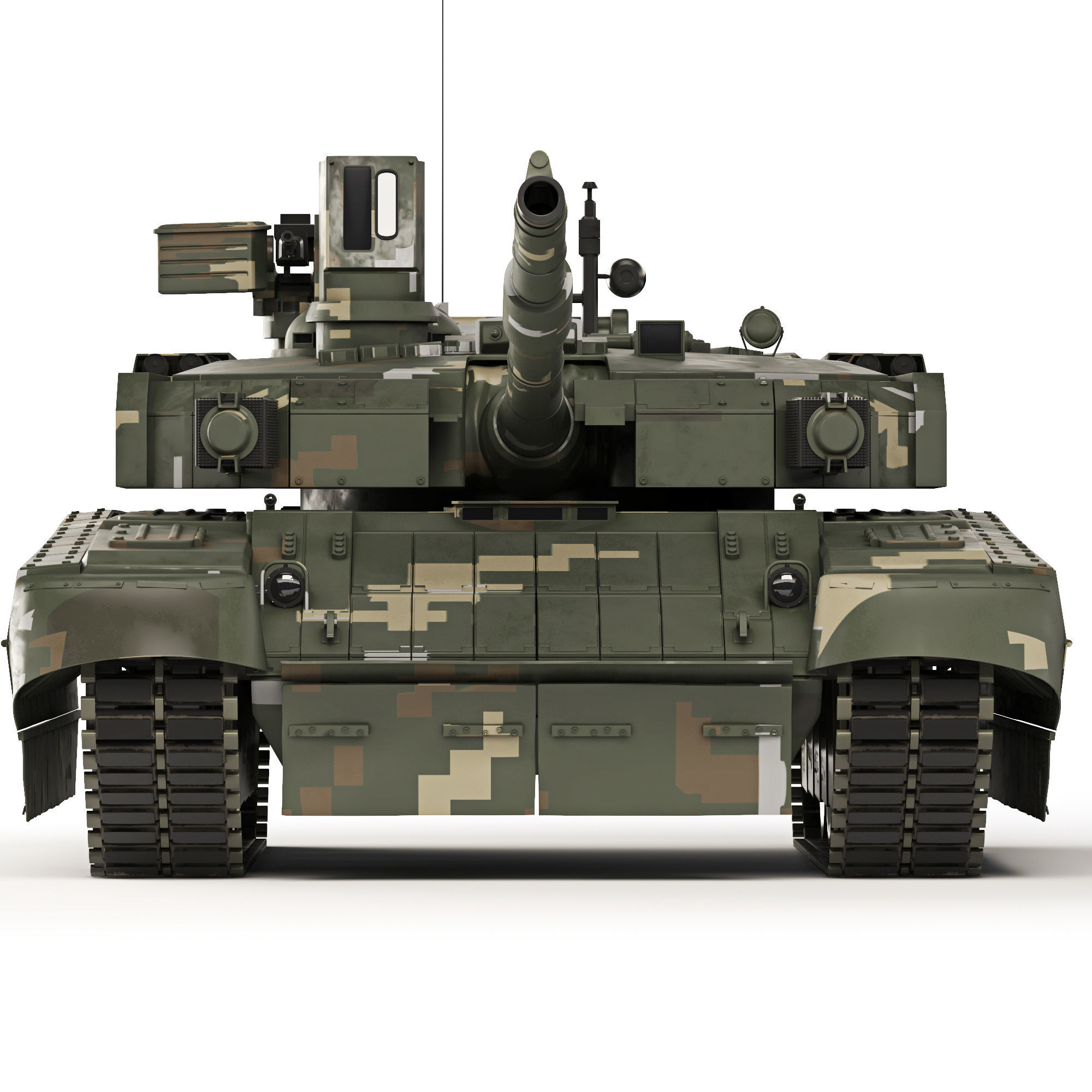 Tank T-84 Oplot-M 2010 3D model | CGTrader