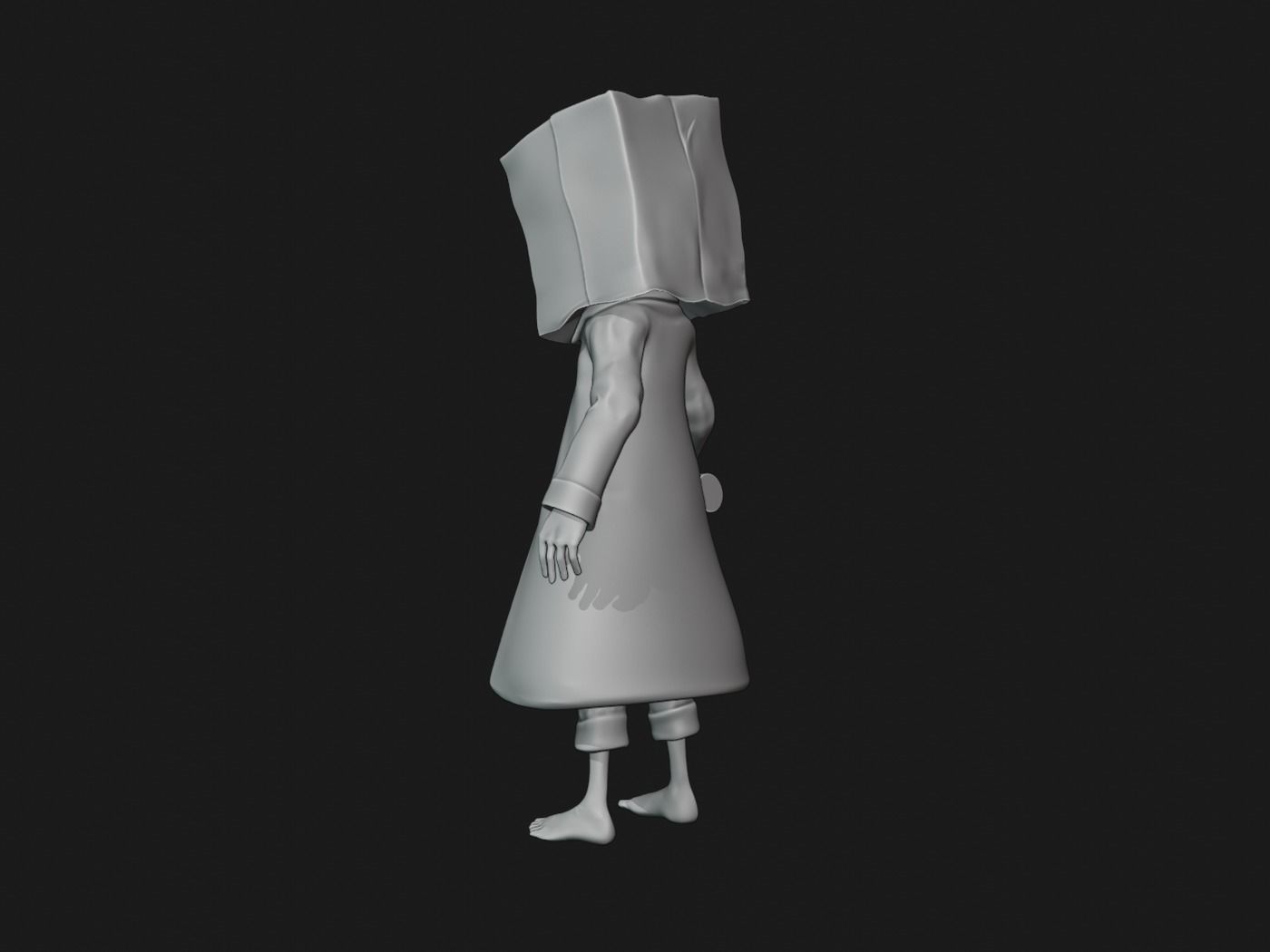 Mono - Little Nightmares II 3D model 3D printable | CGTrader