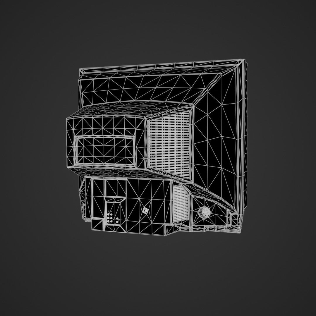 Sony Trinitron KV-27S42 3D model rigged | CGTrader