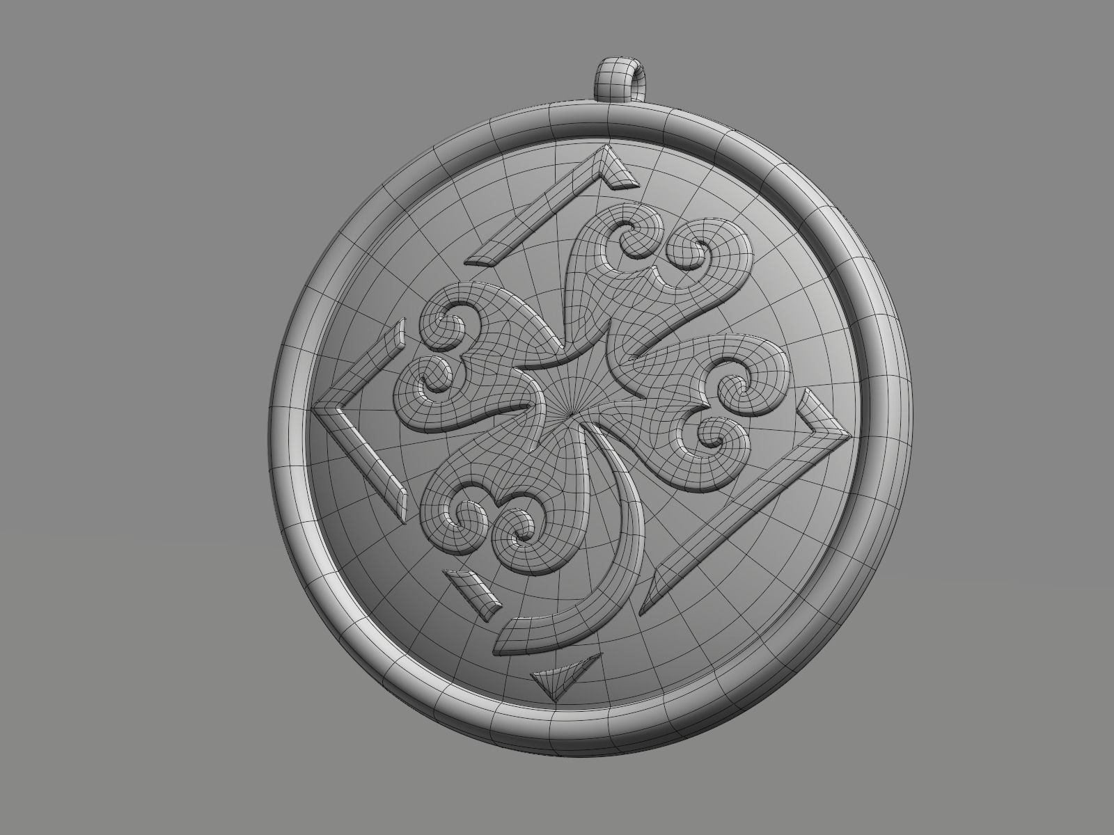 Genshin Impact Klee Emblem pendant 3D model 3D printable | CGTrader