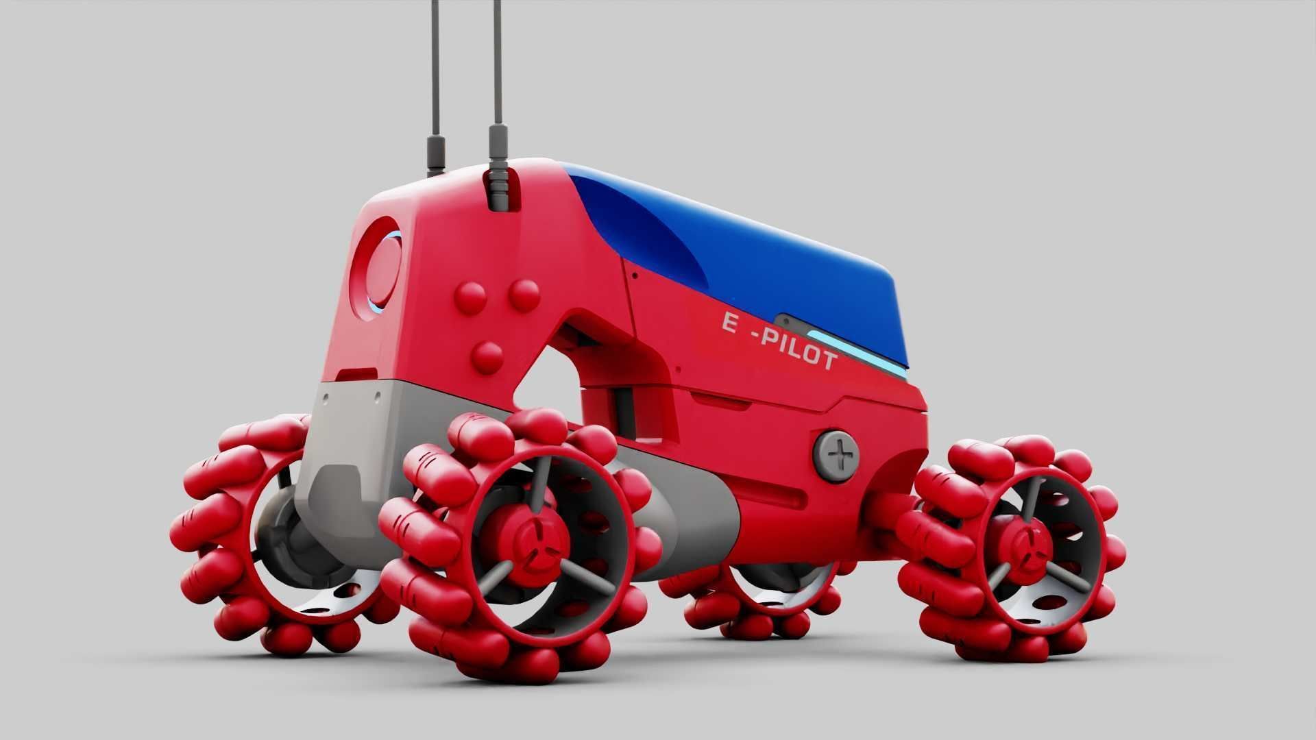 MARS COLONY VEHICLE RIGGED 3D model rigged | CGTrader