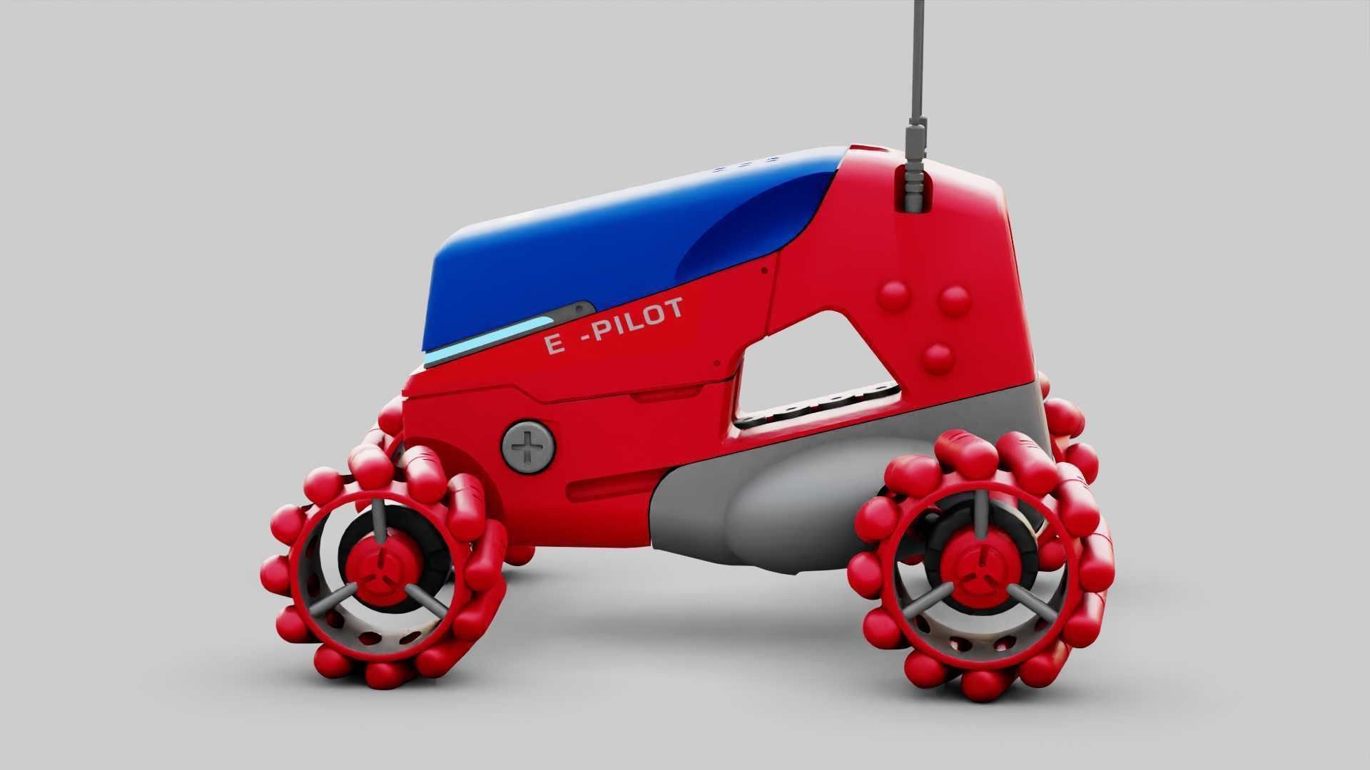 MARS COLONY VEHICLE RIGGED 3D model rigged | CGTrader