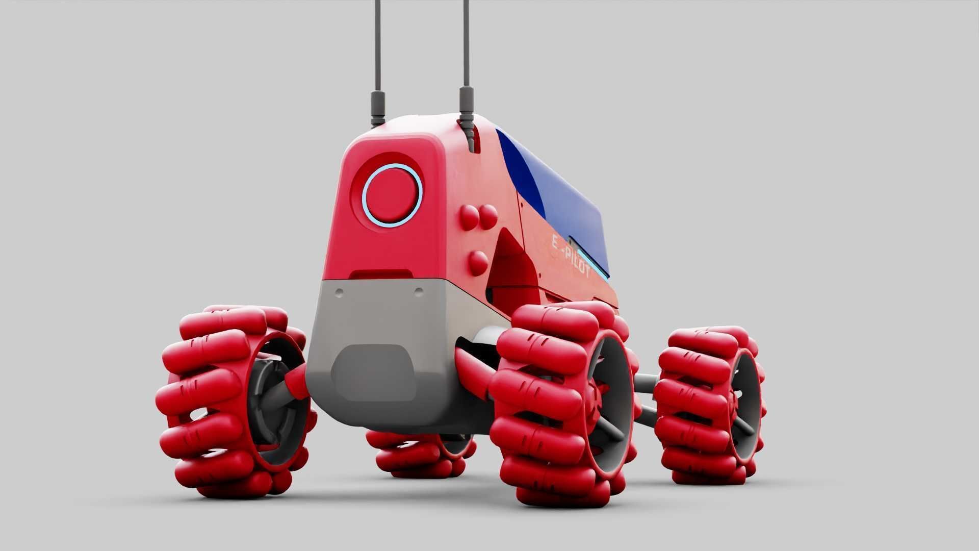 MARS COLONY VEHICLE RIGGED 3D model rigged | CGTrader