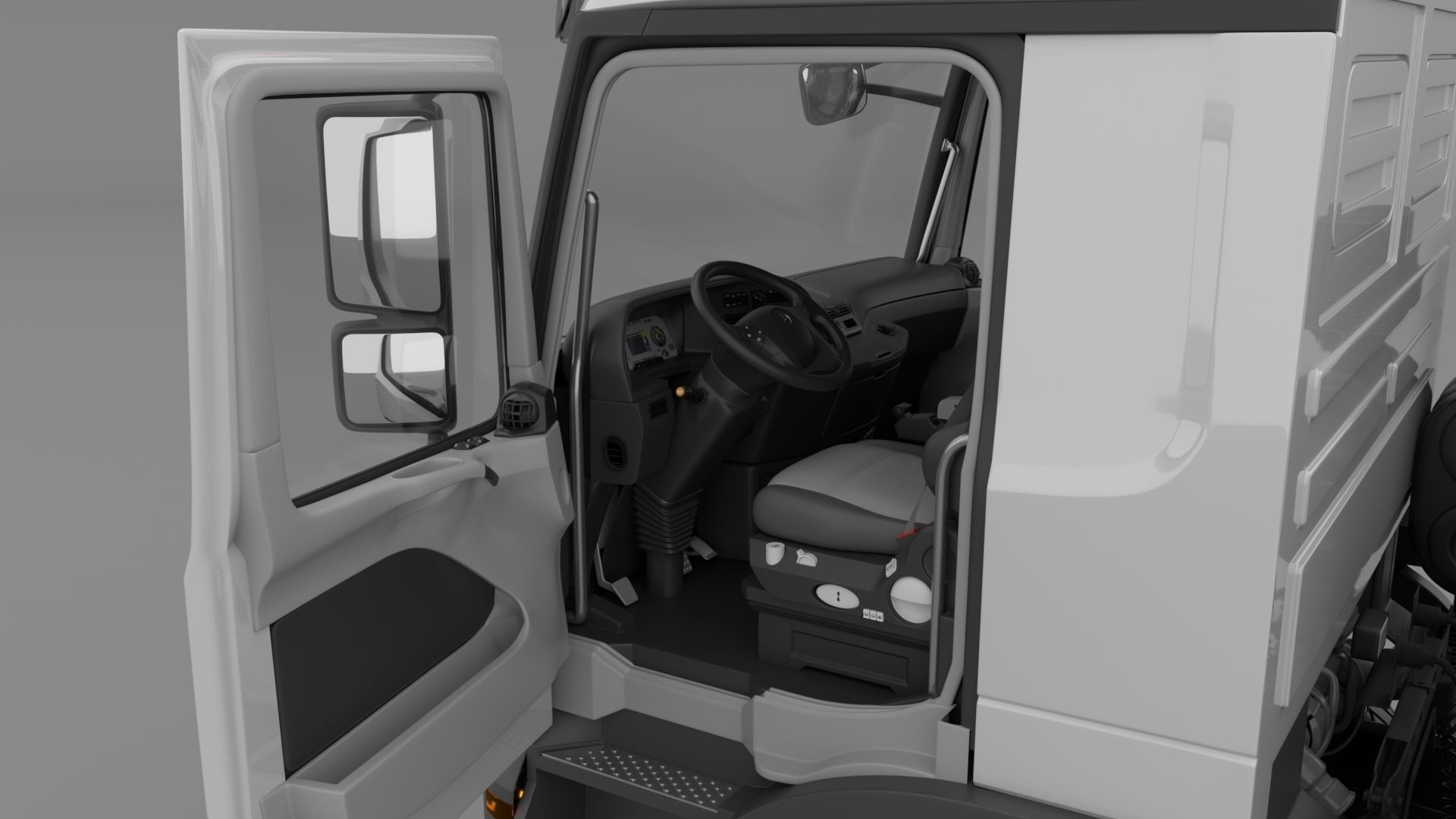 Mercedes ACTROS 4040-A 6x6 Fuel tank 3D model | CGTrader