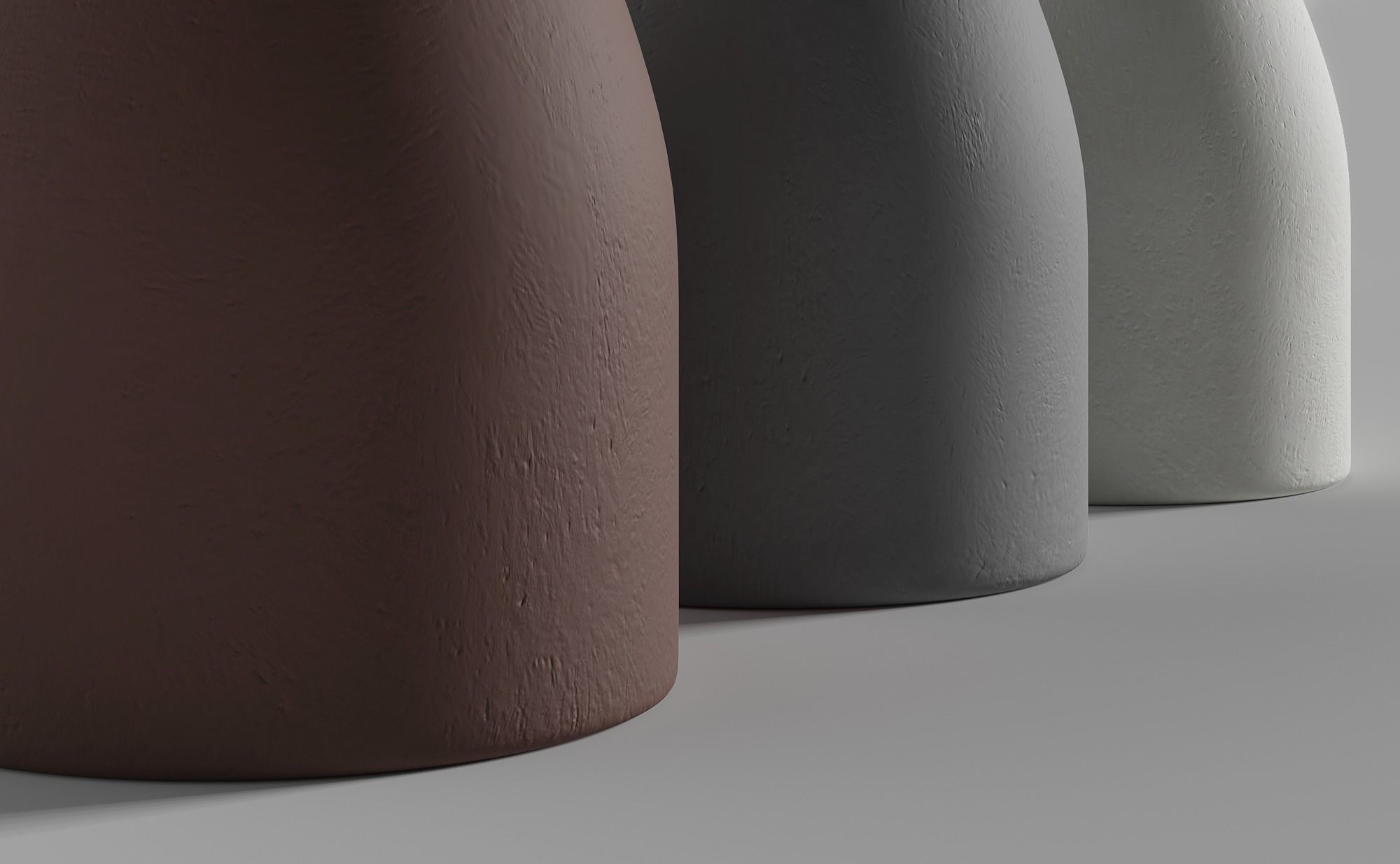 Plaster Vases 3D model | CGTrader