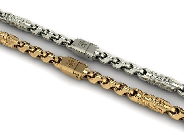 NECKLACE gold jewelry 3D model 3D printable | CGTrader