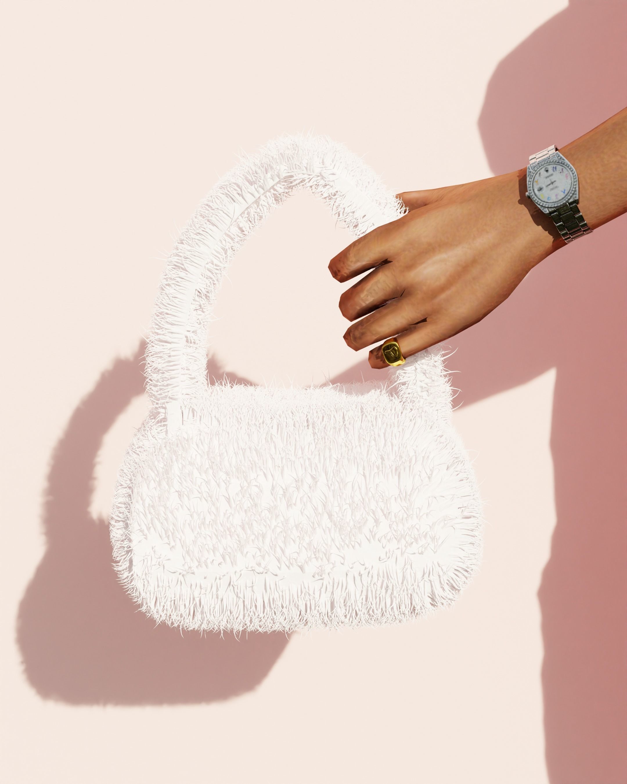 Parker Shoulder Bags 3D model | CGTrader