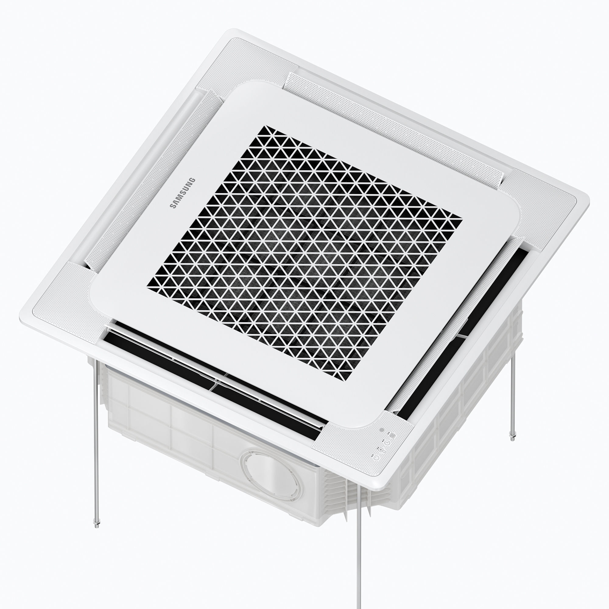 Samsung Windfree 4Way cassette air conditioner 3D model | CGTrader