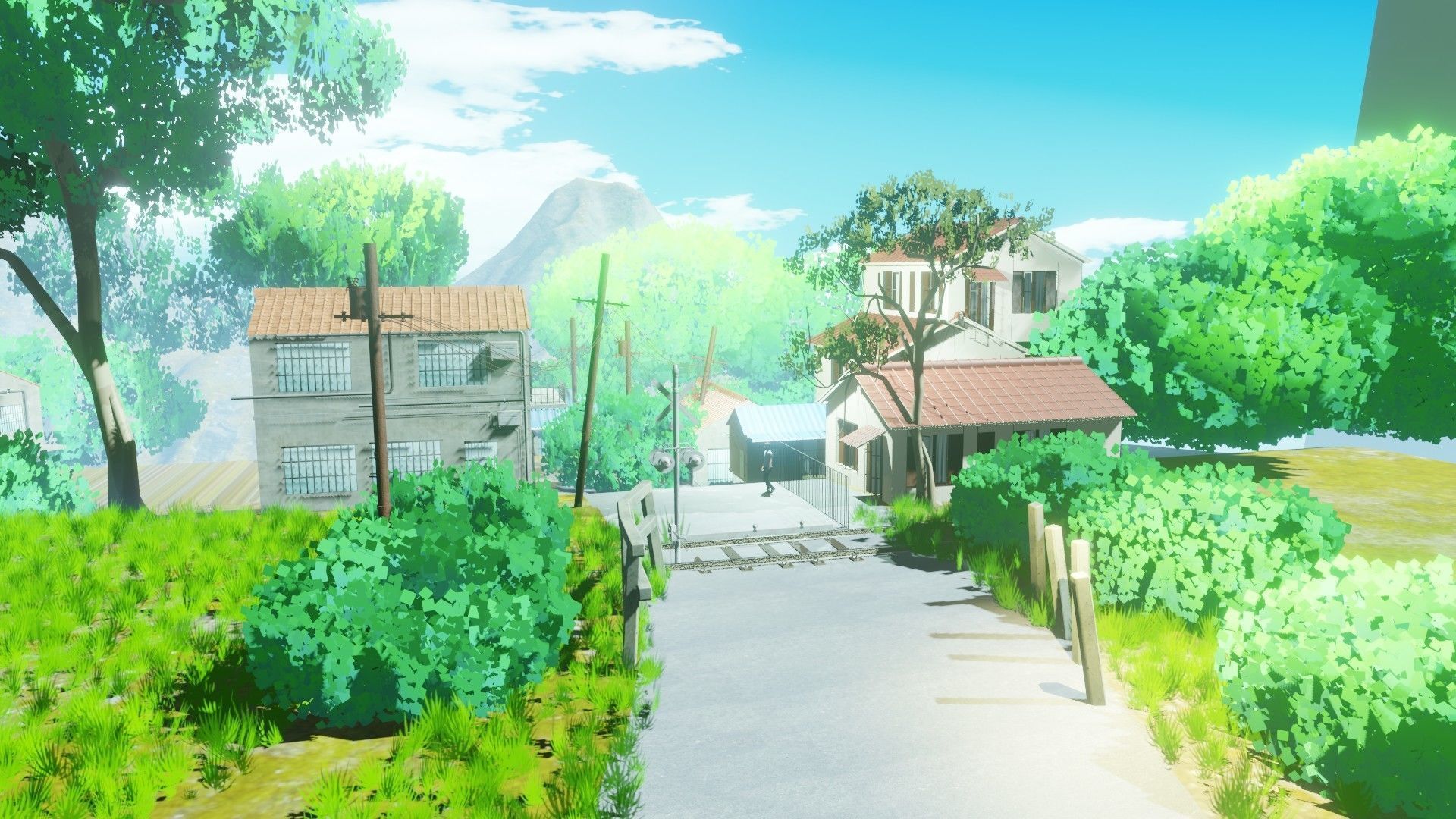 anime village made in blender 3D model | CGTrader