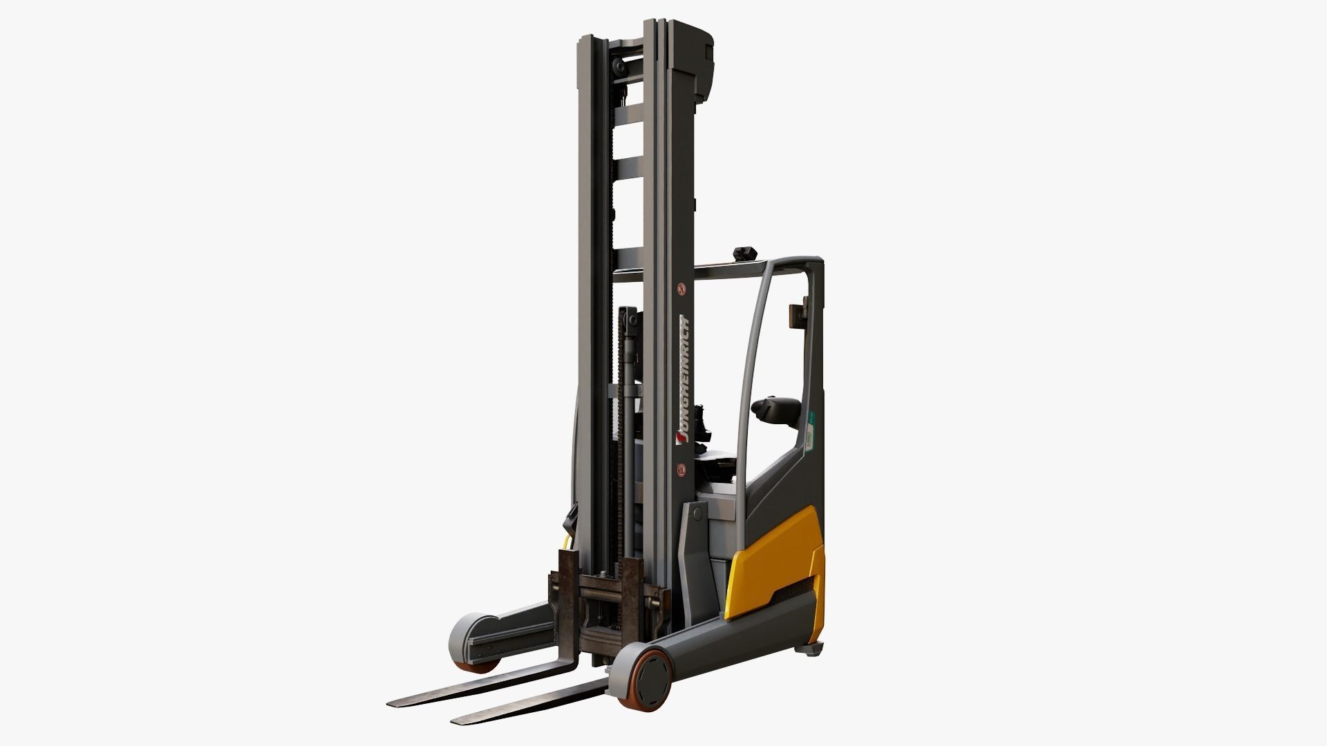 3D model Jungheinrich ETV 216i Reach truck VR / AR / low-poly | CGTrader