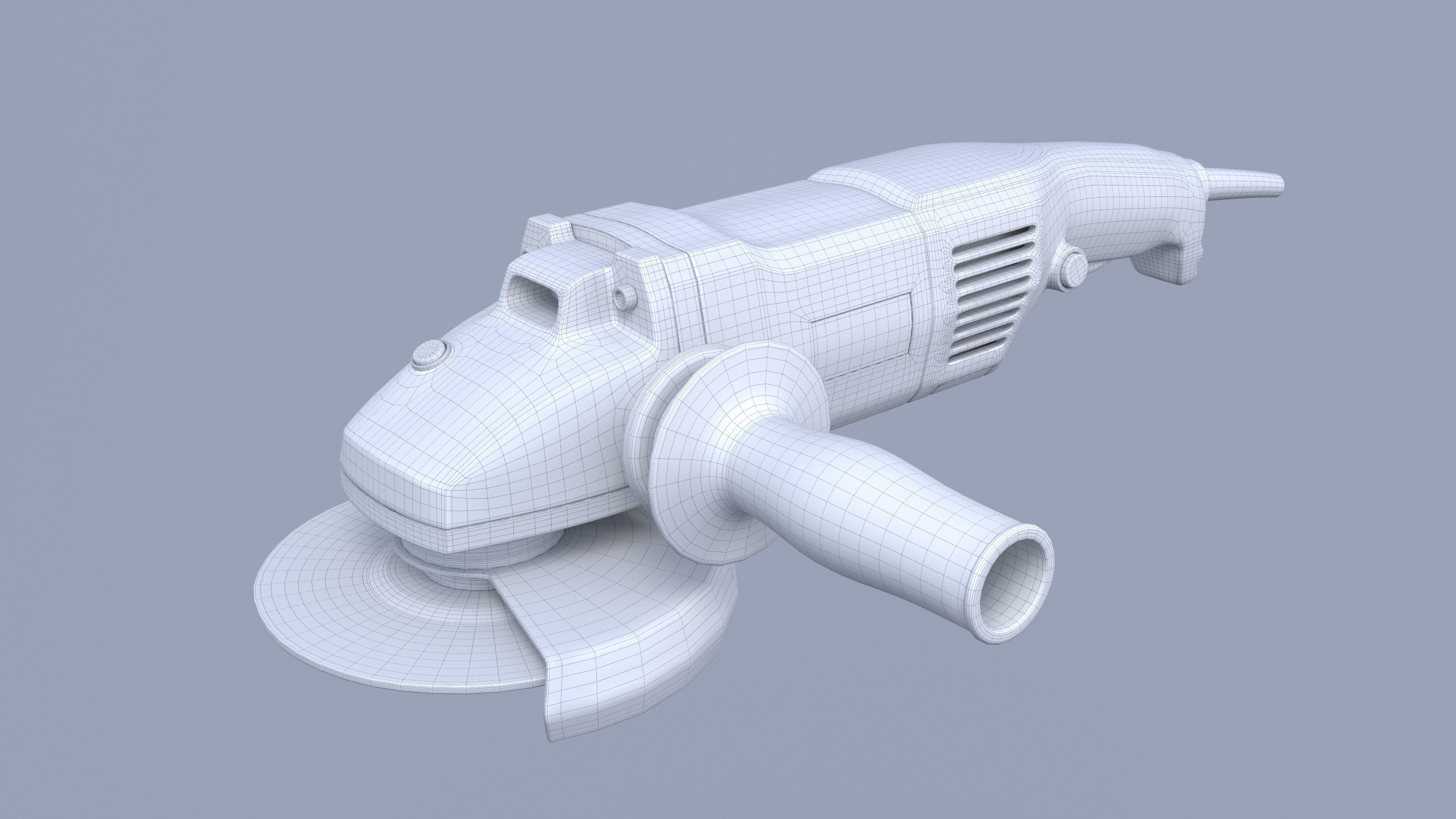 Grinder Tool 3D model | CGTrader