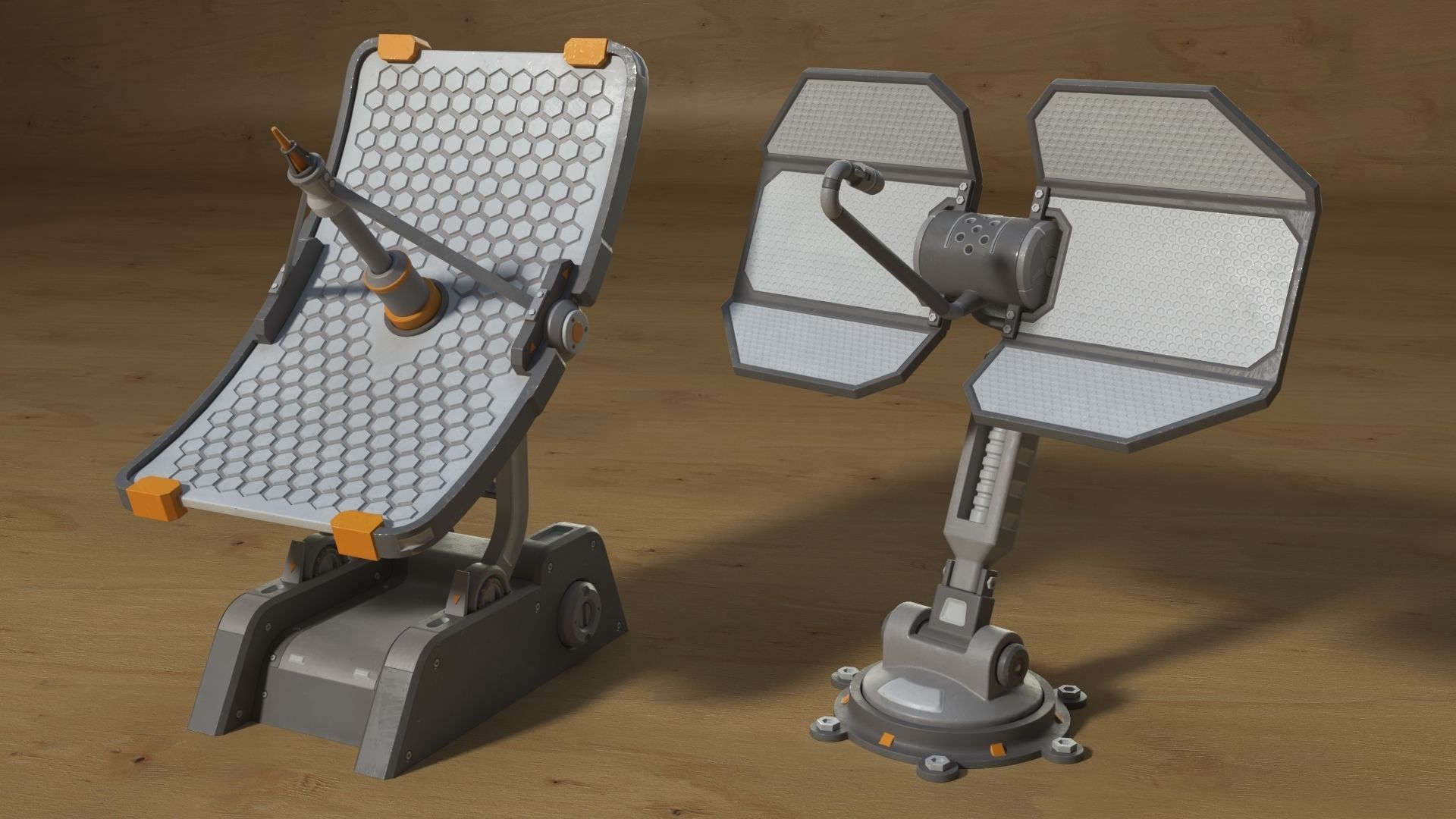 3D model Antenas Collection - 10 pieces VR / AR / low-poly | CGTrader