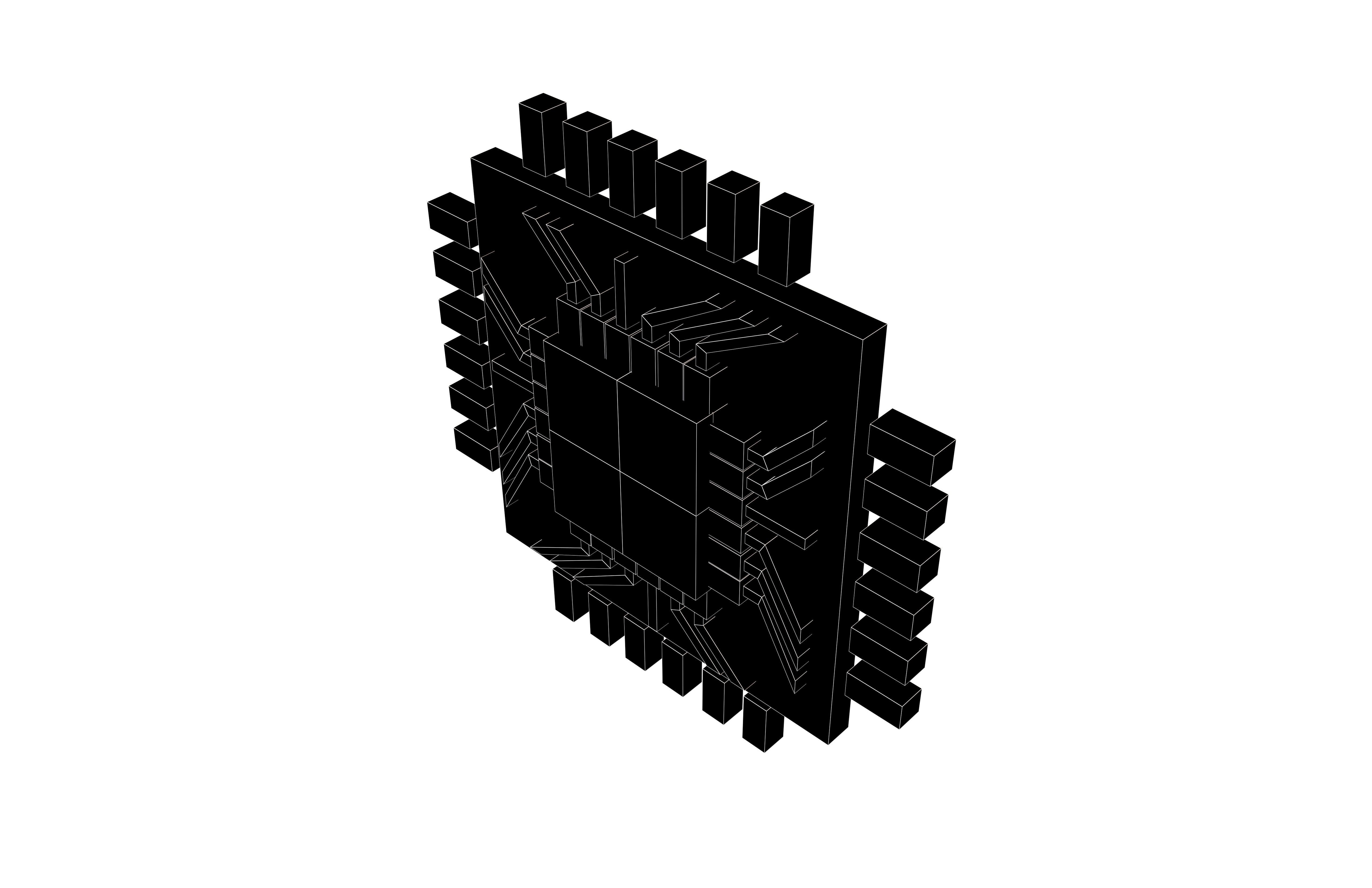 3D model Microchip Symbol V1 001 VR / AR / low-poly | CGTrader