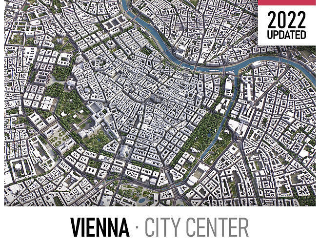3D model Vienna VR / AR / low-poly | CGTrader