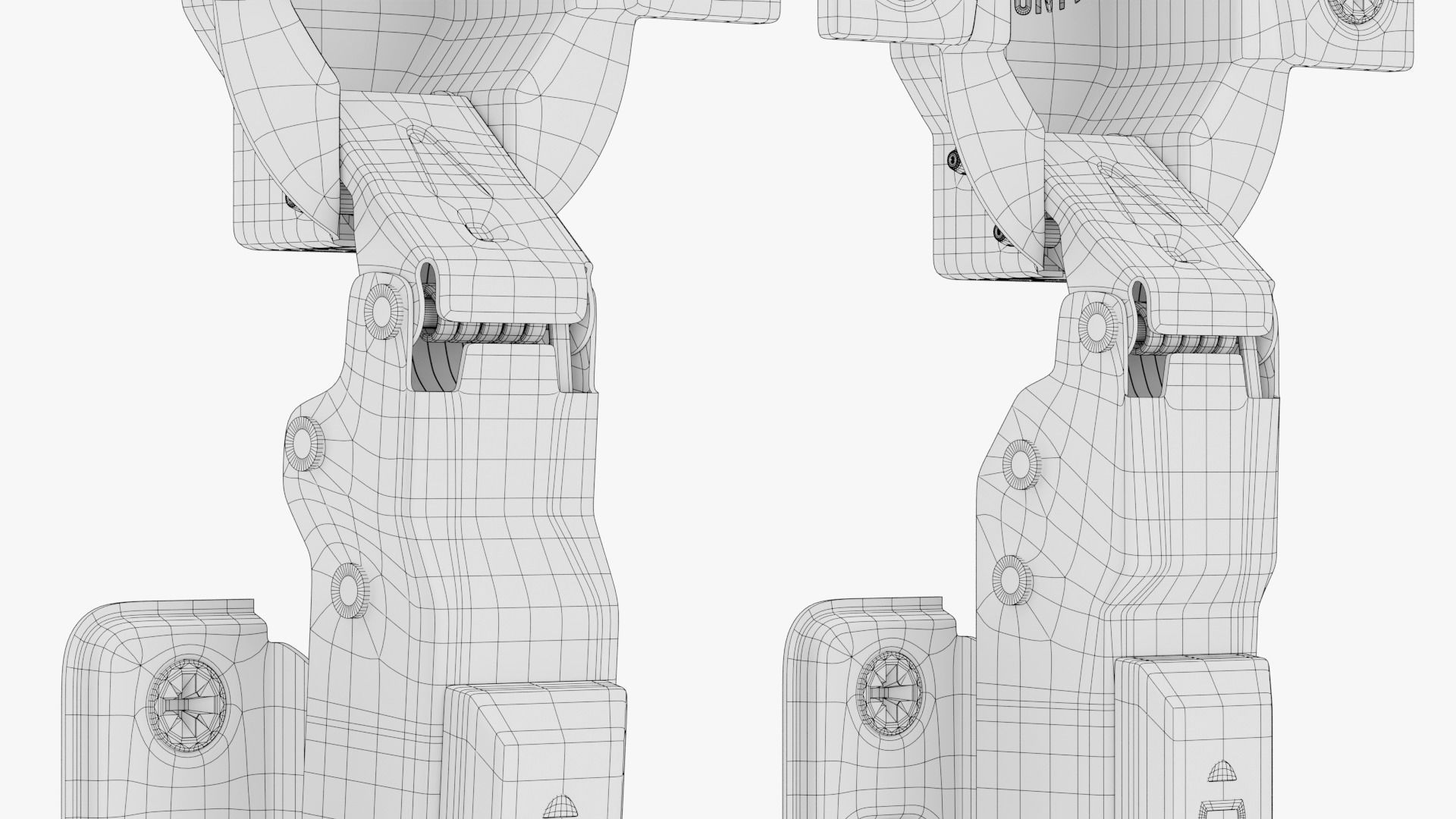 Dupont Cabinet hinge 3D model animated rigged | CGTrader