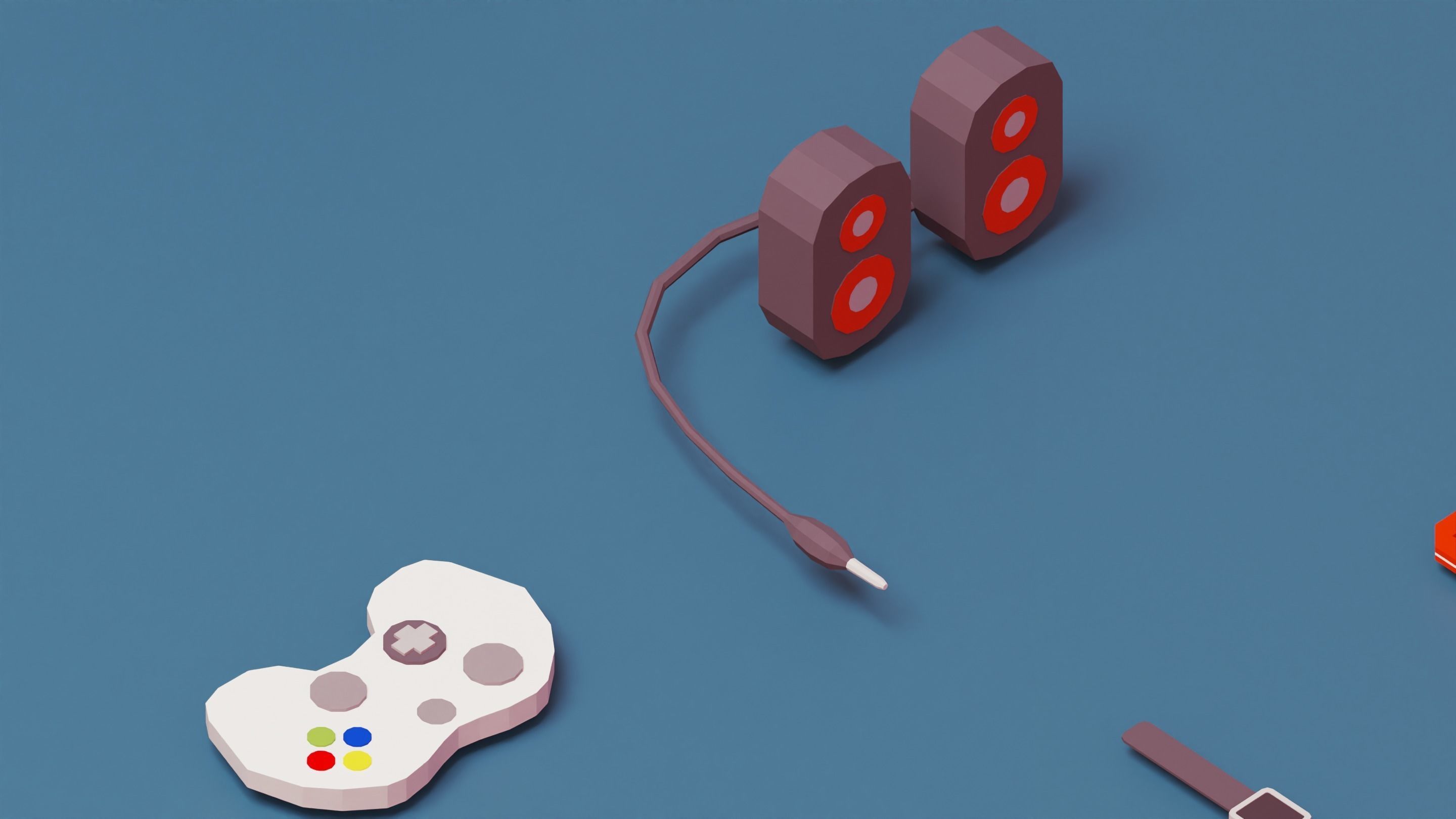 3D model electronic devices low poly VR / AR / low-poly | CGTrader