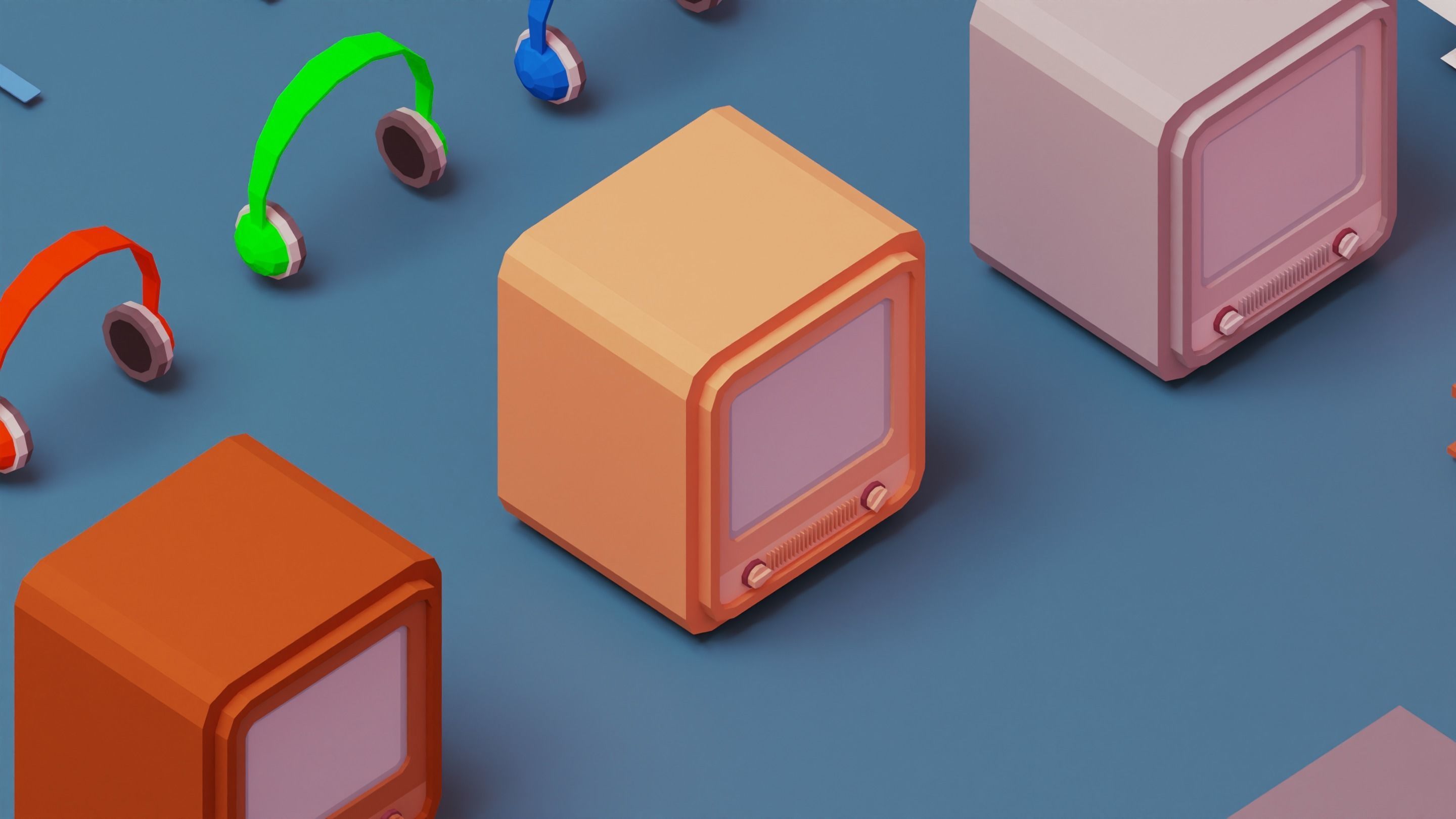 3D model electronic devices low poly VR / AR / low-poly | CGTrader