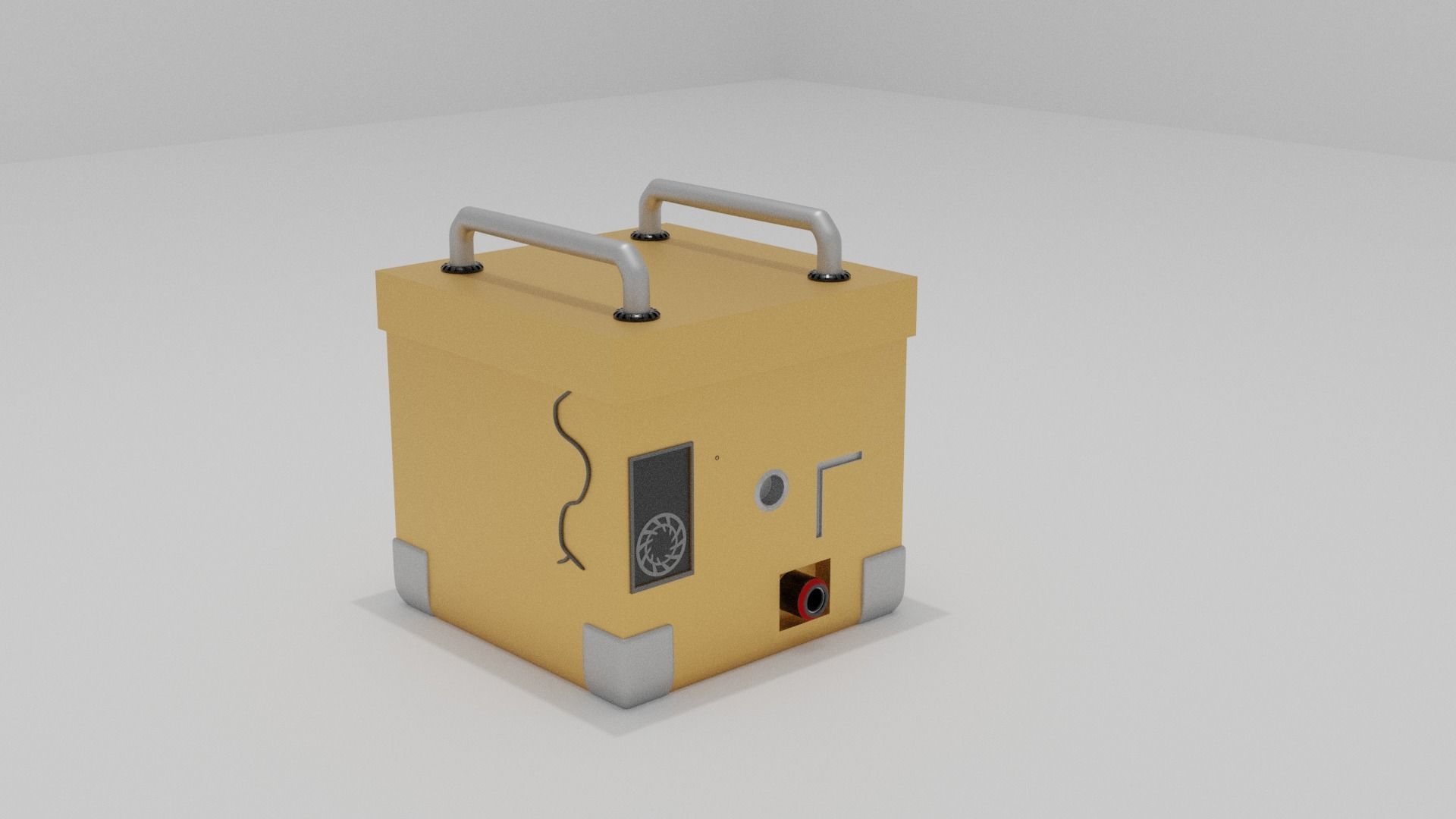 3D model Technology box VR / AR / low-poly | CGTrader