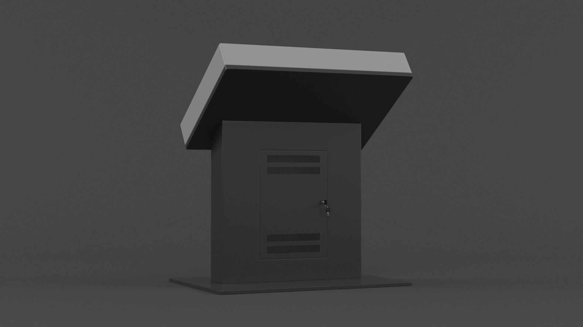 Electronic Kiosk Collection 3D model | CGTrader