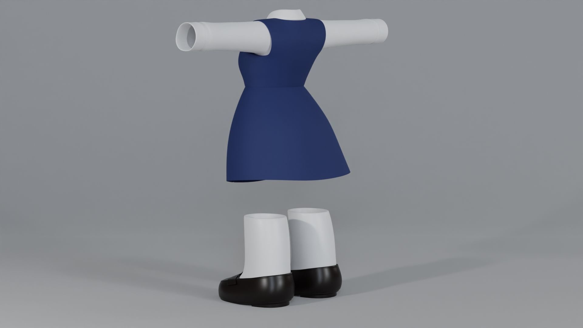 Chibi Japanese School Uniform 9 3D model | CGTrader