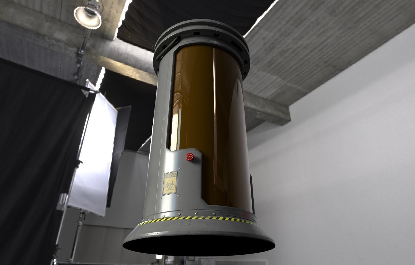 3D model Sci Fi Human Capsule VR / AR / low-poly | CGTrader