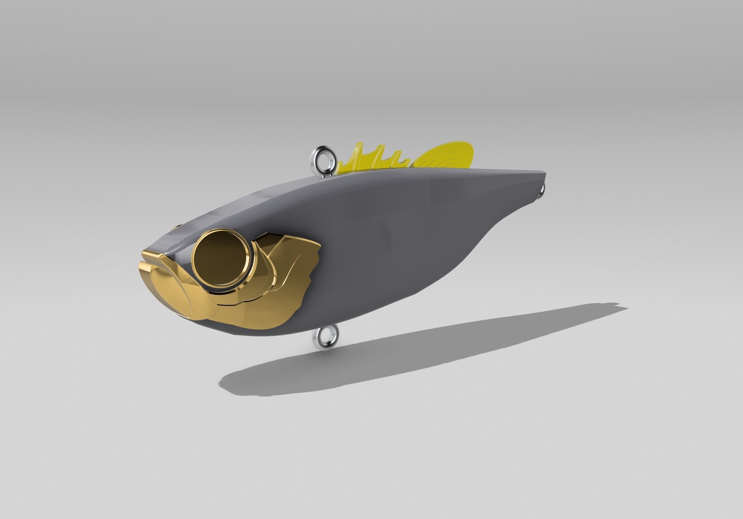 3D Vibration lure 3D model 3D printable | CGTrader