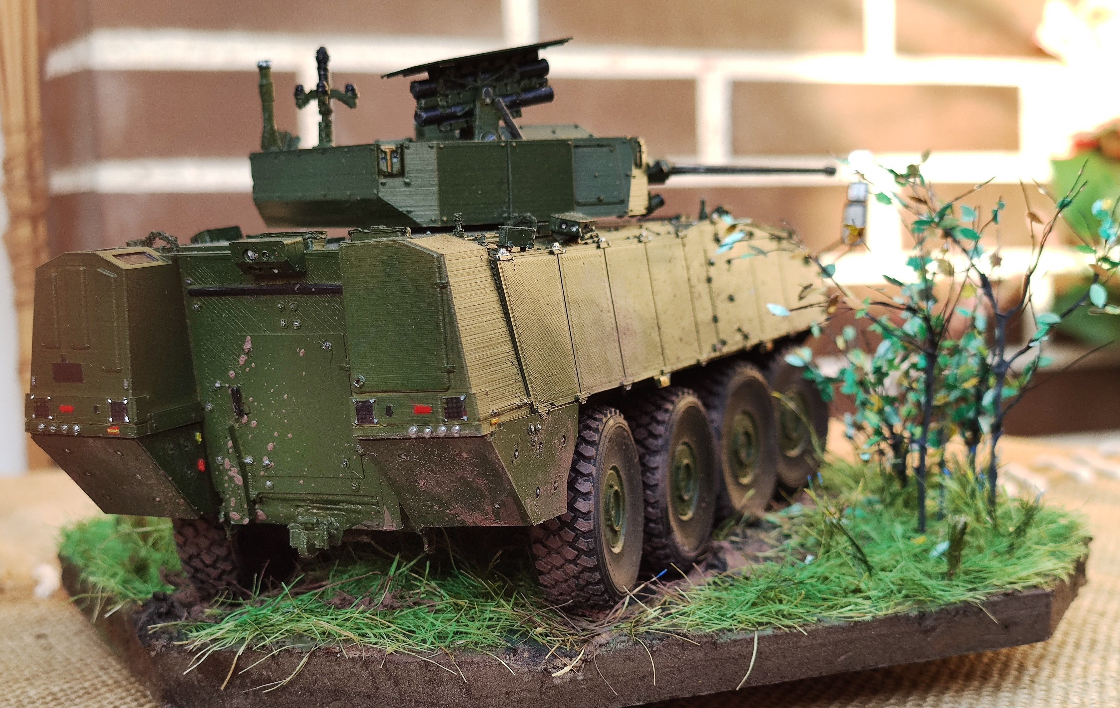 Scale Model IFV Mowag GDELS Piranha V 3D model 3D printable | CGTrader