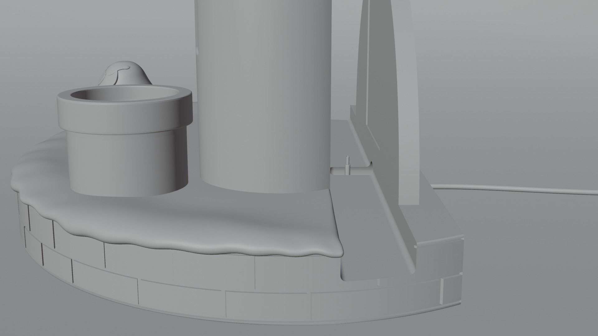 Mario style Nintendo Switch base 3D model 3D printable | CGTrader