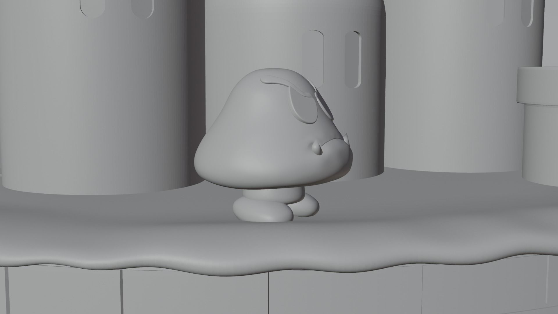 Mario style Nintendo Switch base 3D model 3D printable | CGTrader