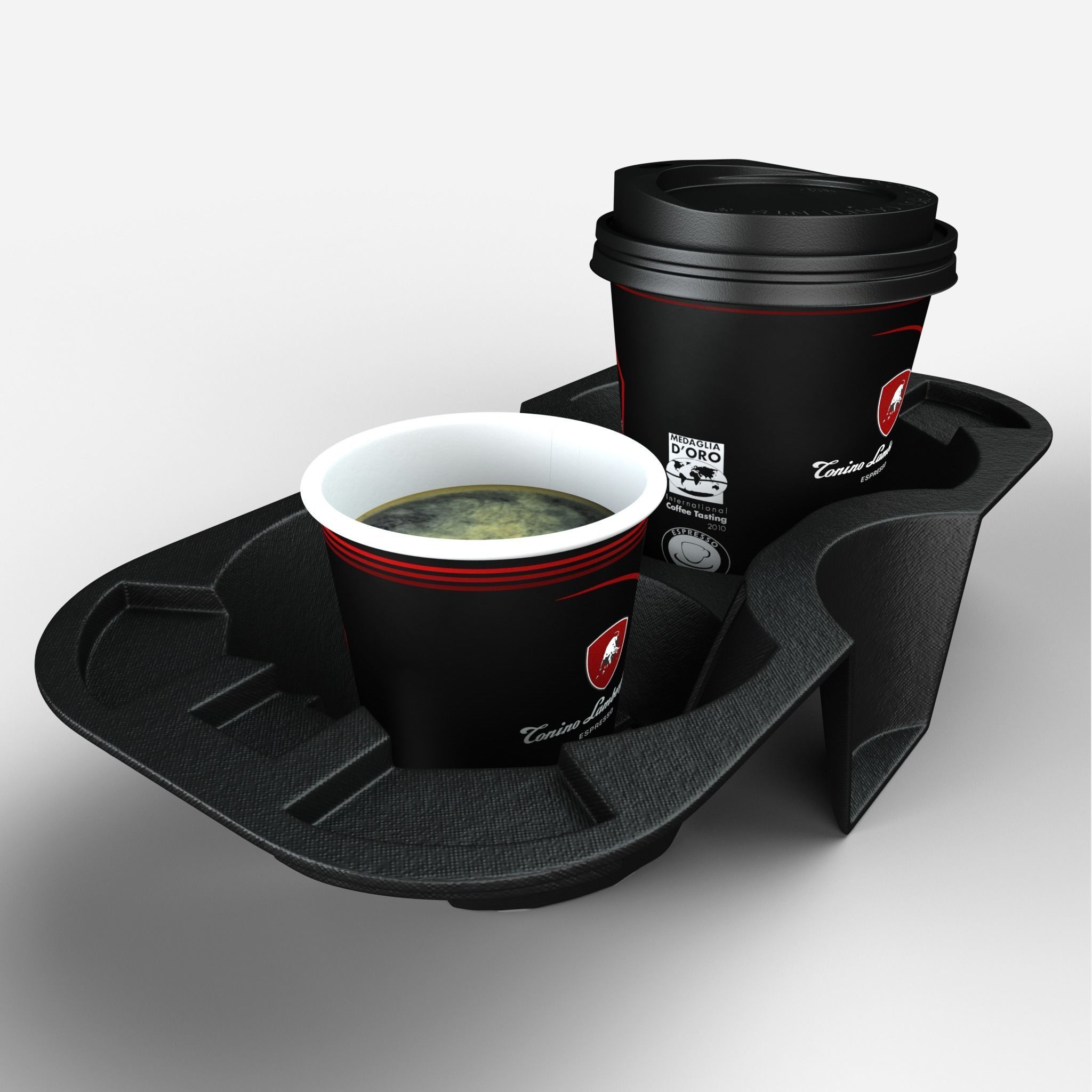 Coffee Paper Cups Pack 3D model | CGTrader