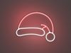 Santa Hat - Neon Sign 3D model | CGTrader