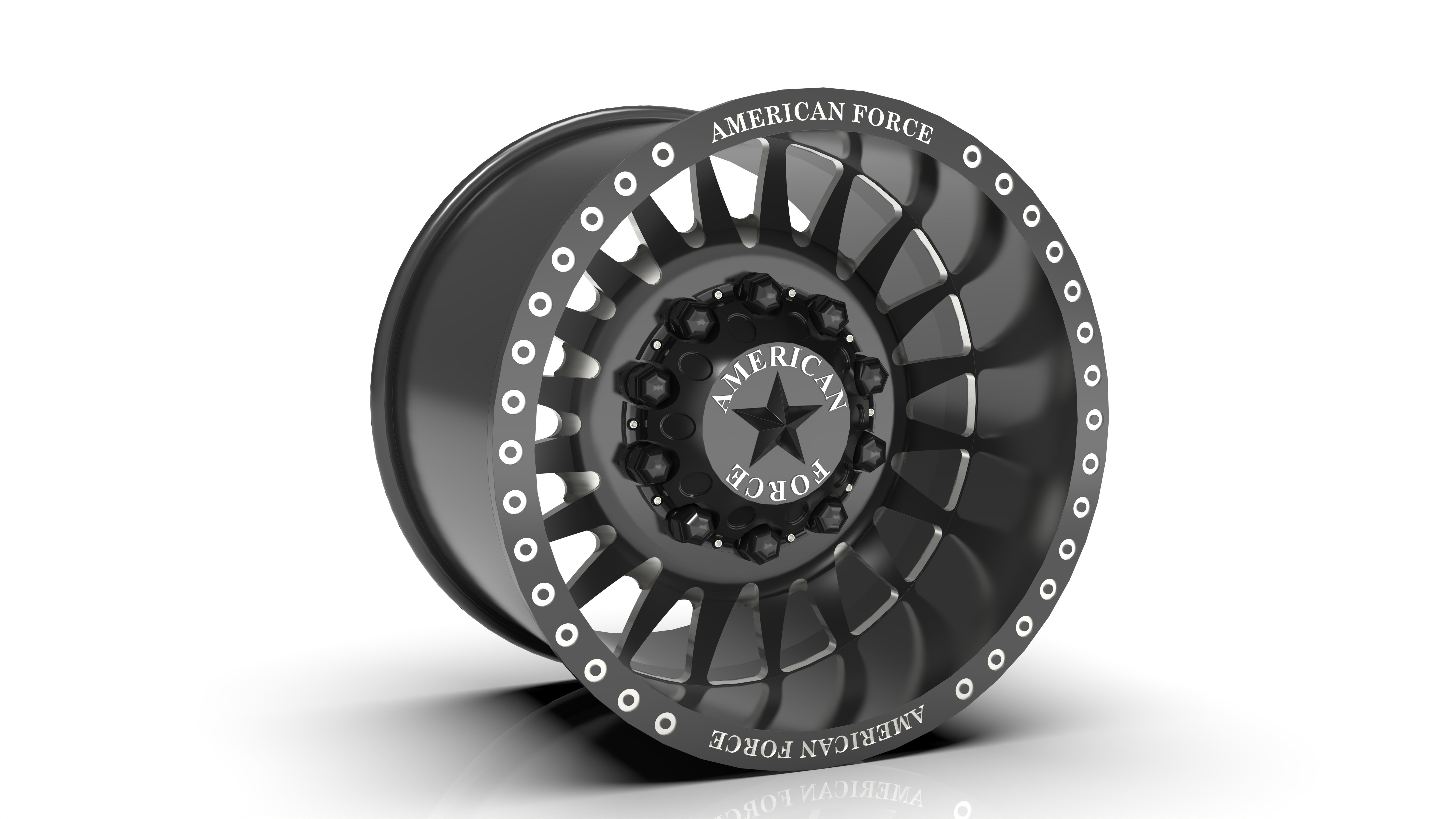 AMERICAN FORCE DUALLY WHEEL 3D model 3D printable | CGTrader