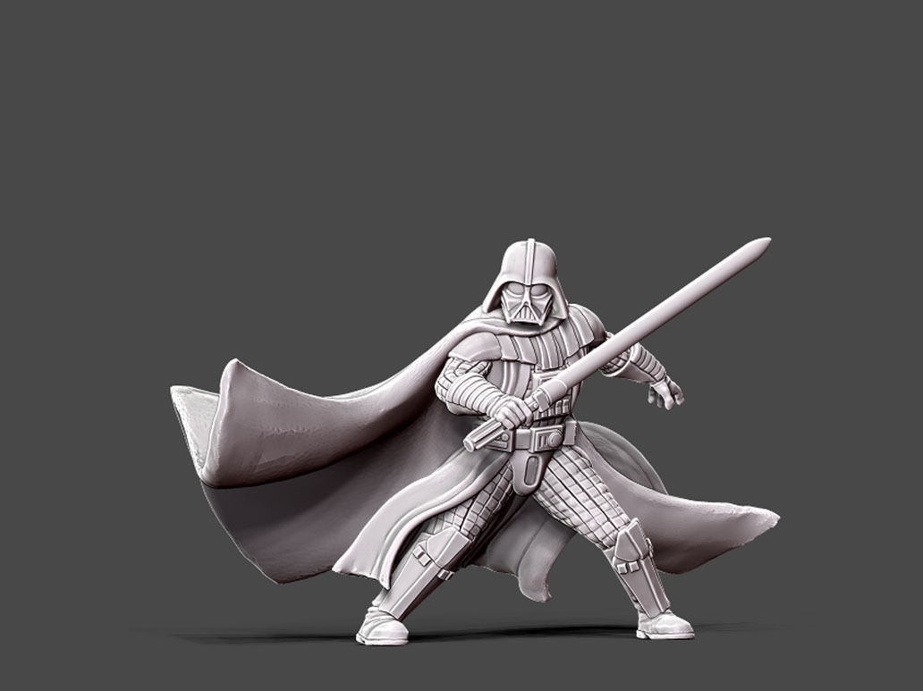 Dark lord - 35mm scale 3D model 3D printable | CGTrader