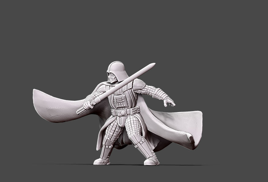 Dark lord - 35mm scale 3D model 3D printable | CGTrader