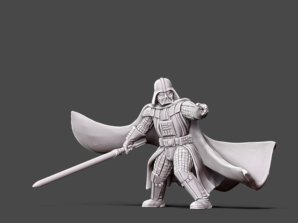 Dark lord - 35mm scale 3D model 3D printable | CGTrader