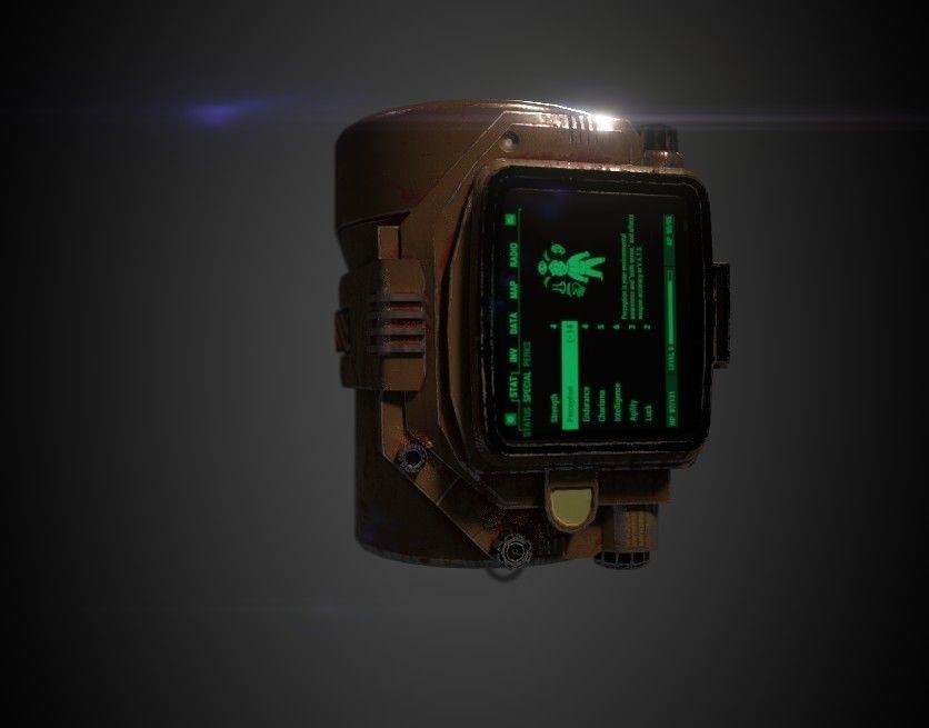 3D model scifi watch military VR / AR / low-poly | CGTrader