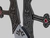 3D model OB 00 23 vampire hunter scissors VR / AR / low-poly | CGTrader