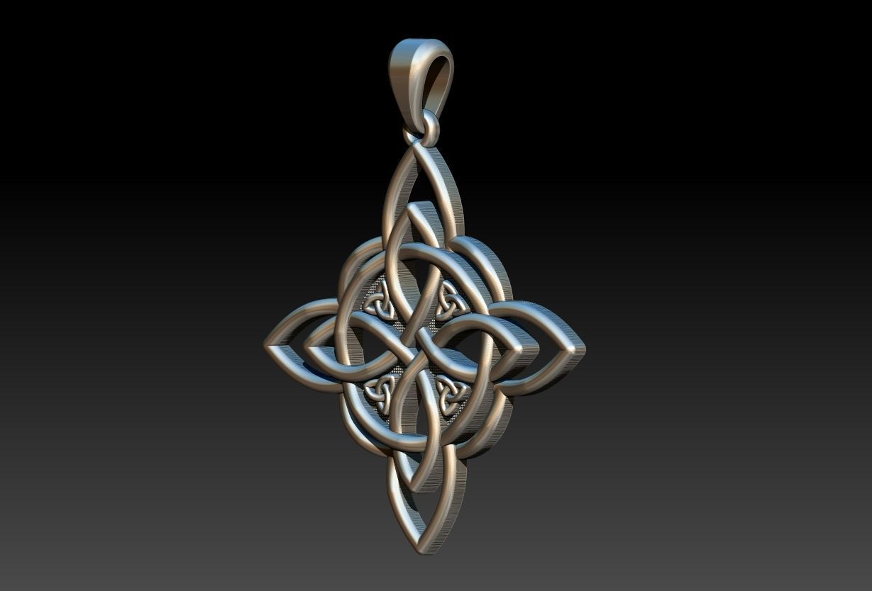 Celtic Knot 3D model 3D printable | CGTrader