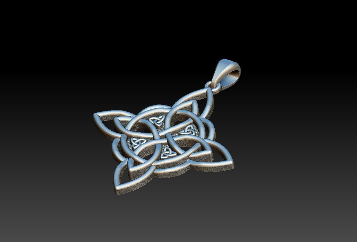 Celtic Knot 3D model 3D printable | CGTrader