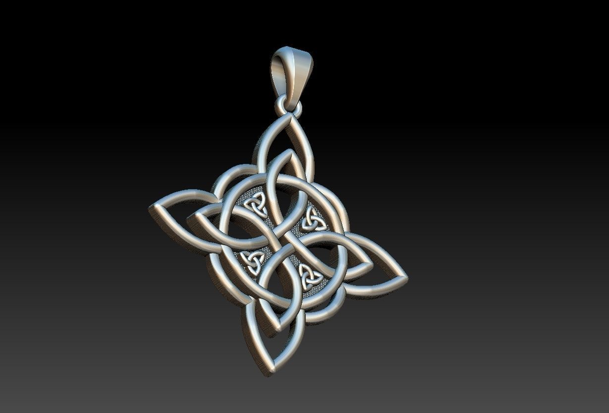 Celtic Knot 3D model 3D printable | CGTrader